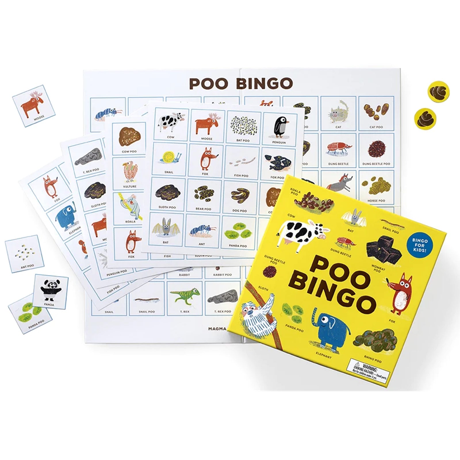 Poo bingo game