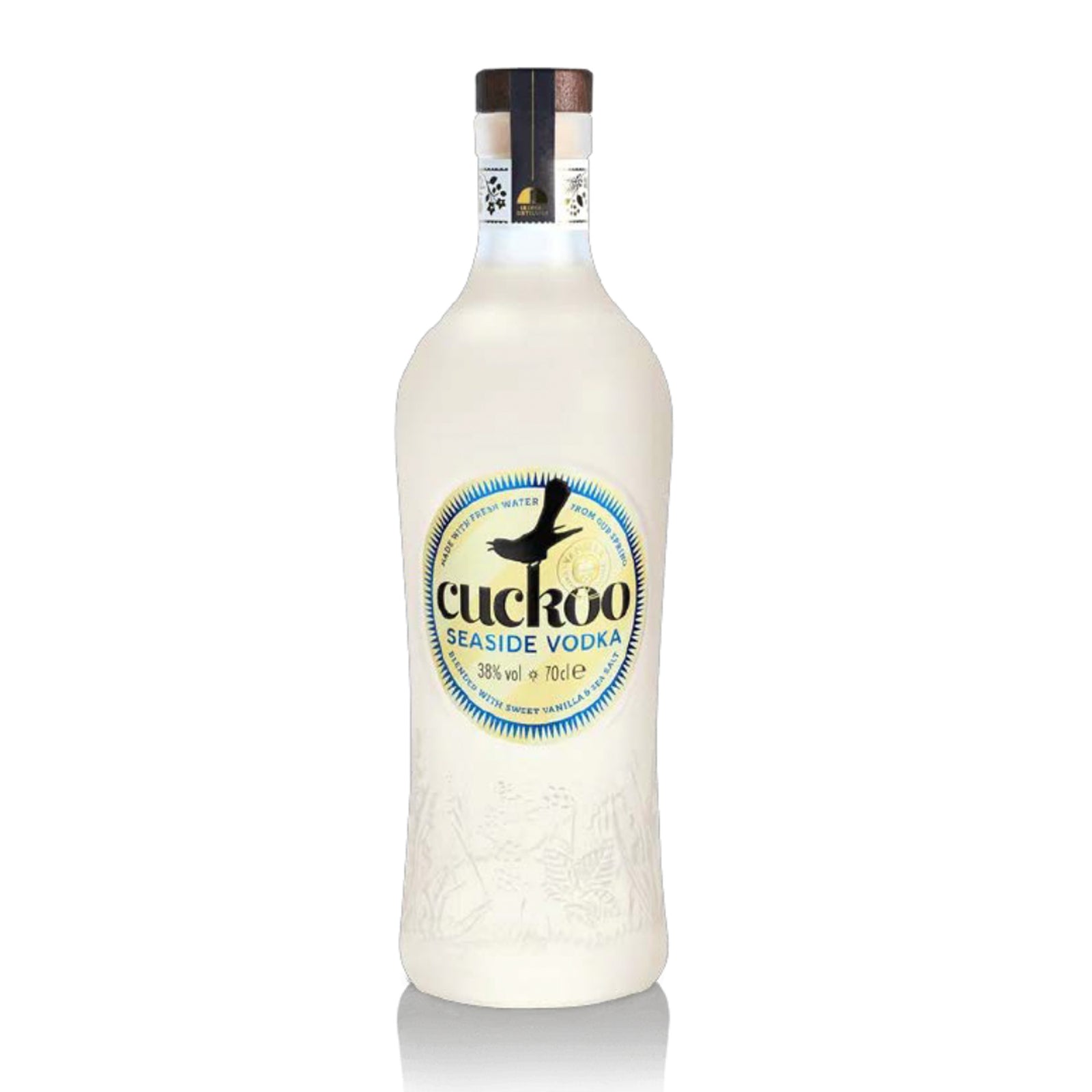Cuckoo Seaside Vodka | Madagascan Vanilla & Sea Salt Vodka | WWT