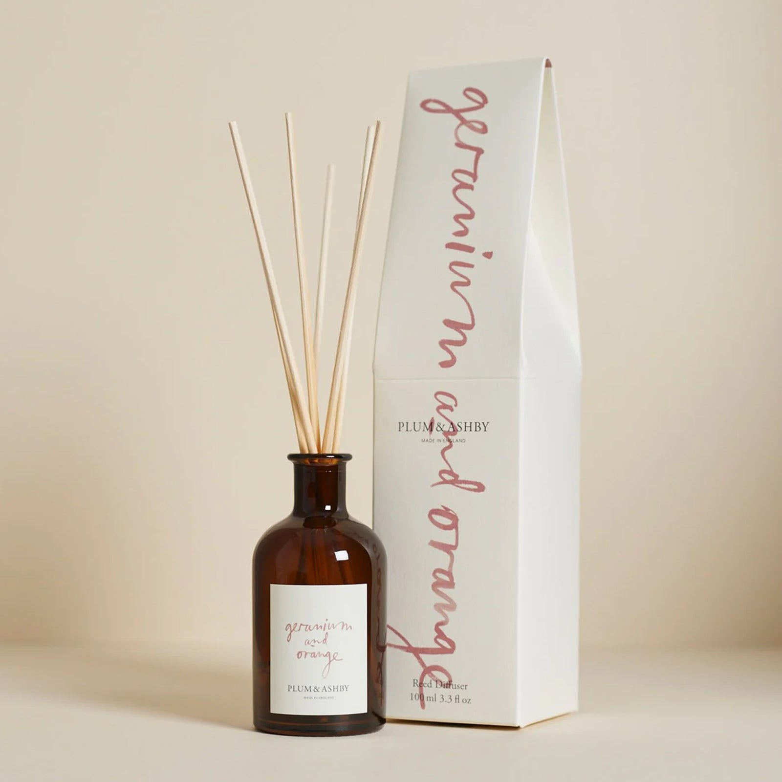 Plum & Ashby Geranium & Orange diffuser