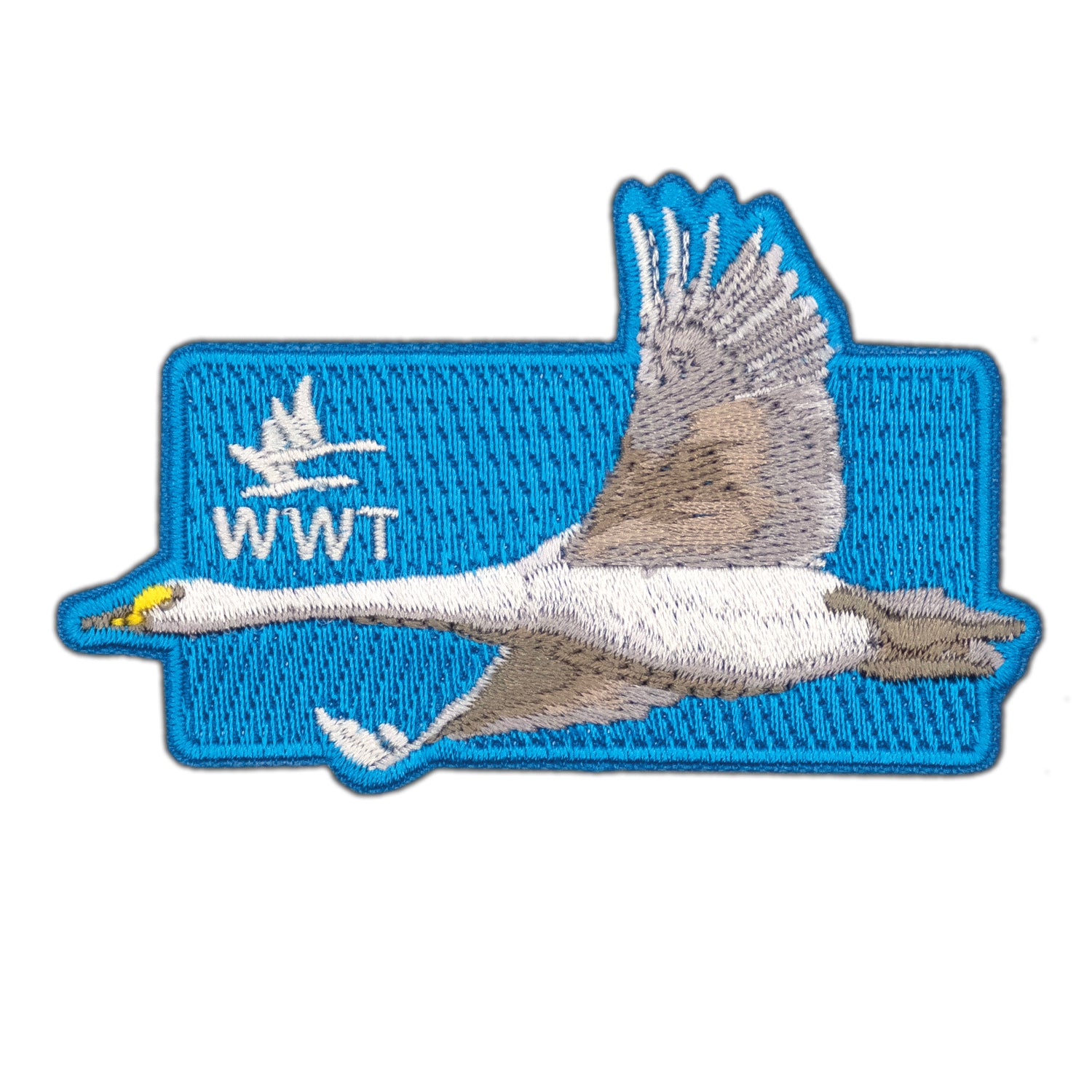 Embroidery bird patches