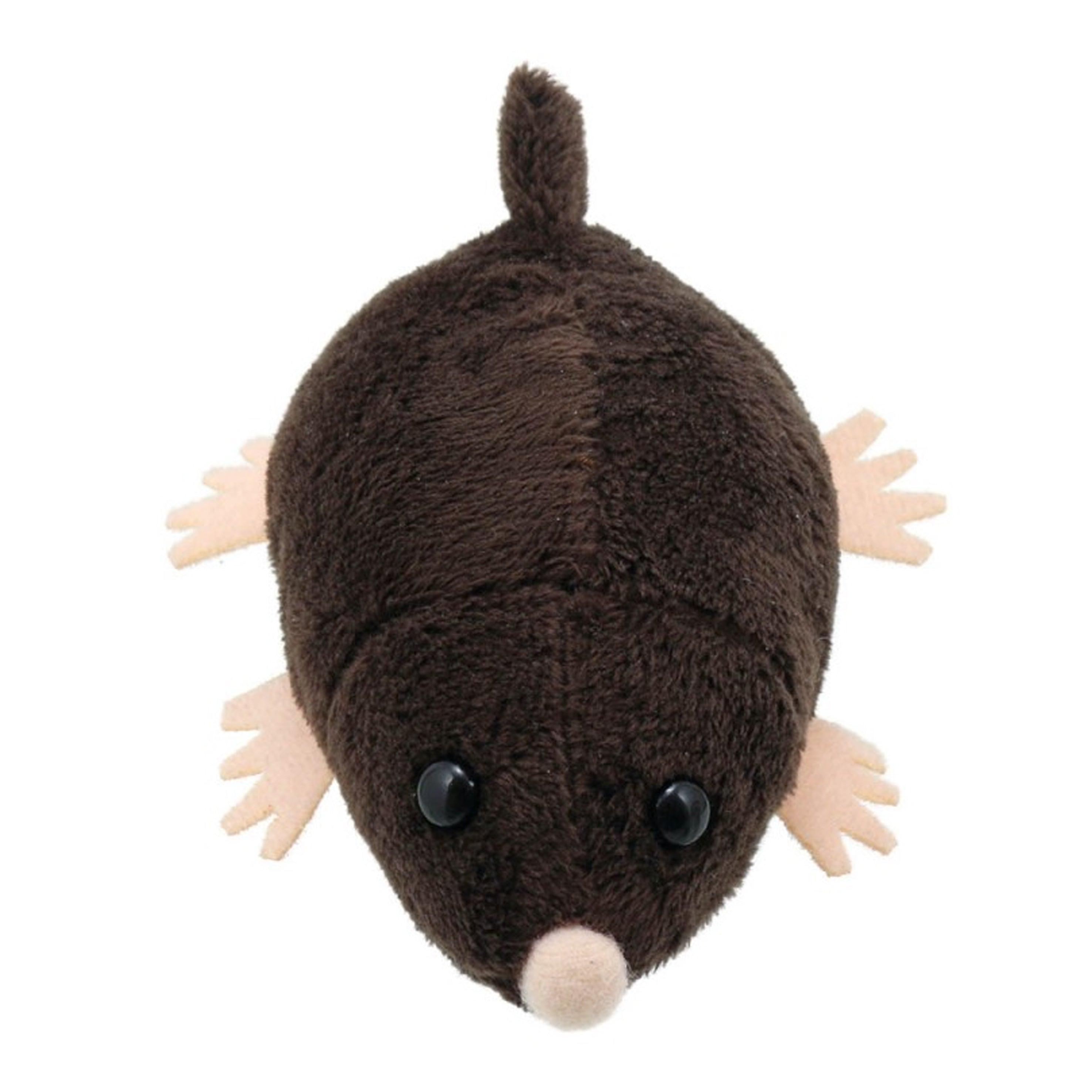 Mole finger puppet