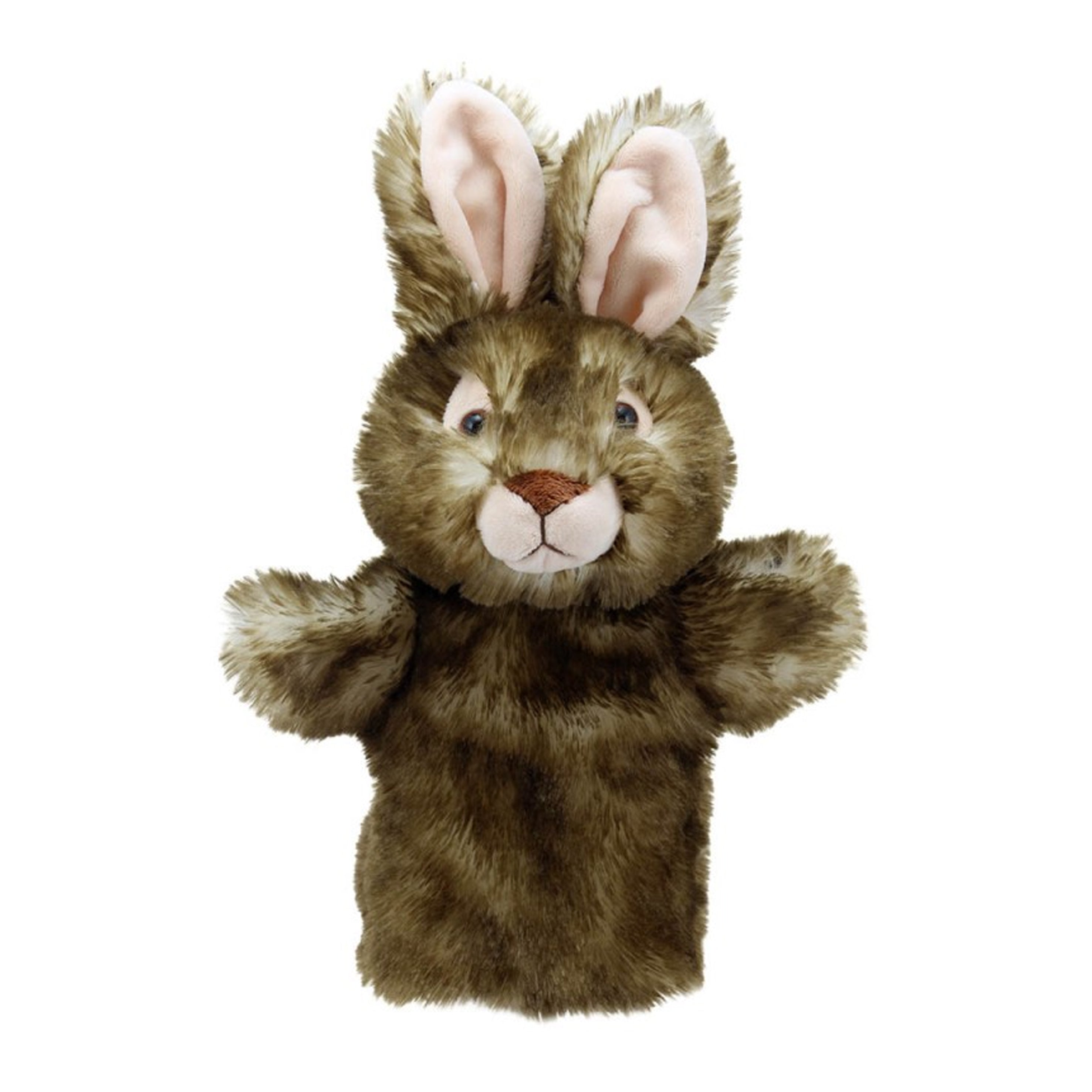 Wild rabbit puppet buddies